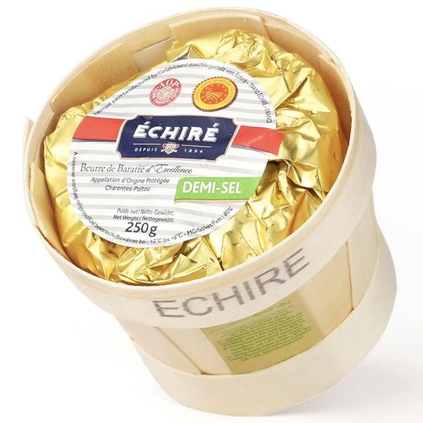 Echire Butter In A Basket Salted 250 กรัม - Dee.com